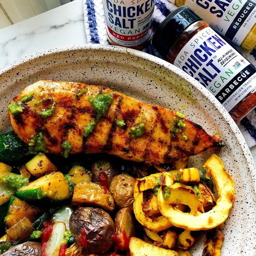 Vegan Chicken Salt - Turmeric Salt - JADA SPICES - NON GMO, MSG FREE ...